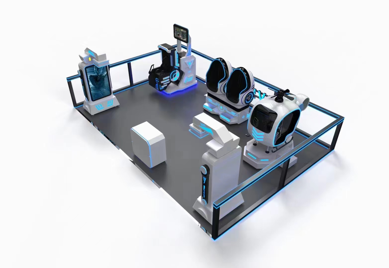 Equipment of Guangling VR Safety Experience Hall - iMedia