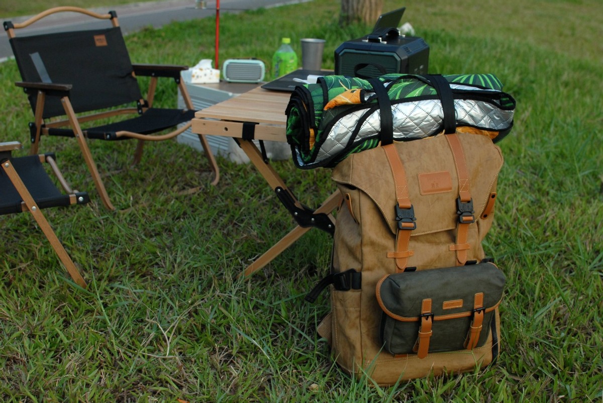 Luofei × Qingyou all over the field combined camping backpack: camping ...