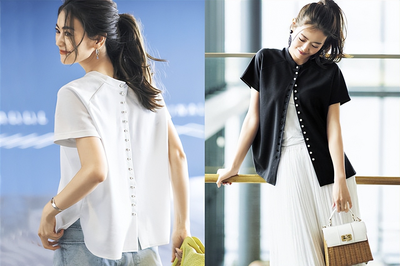 No wonder these 40+ women look very delicate, and the T-shirts with a ...