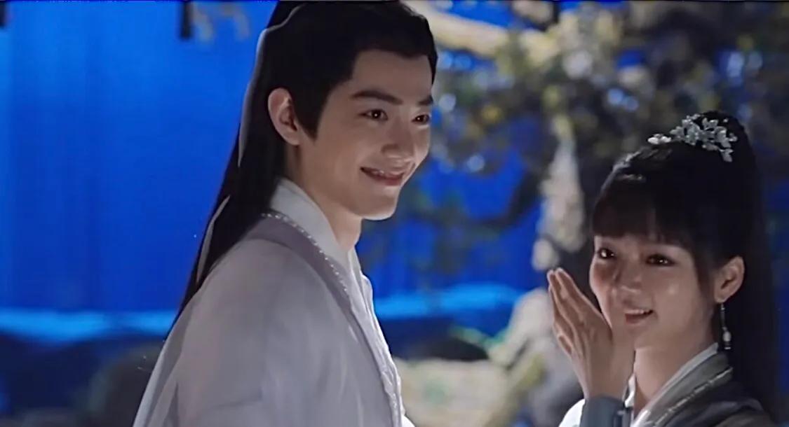 Xiao Zhan on the set is really serious and joyful, and the priest of ...