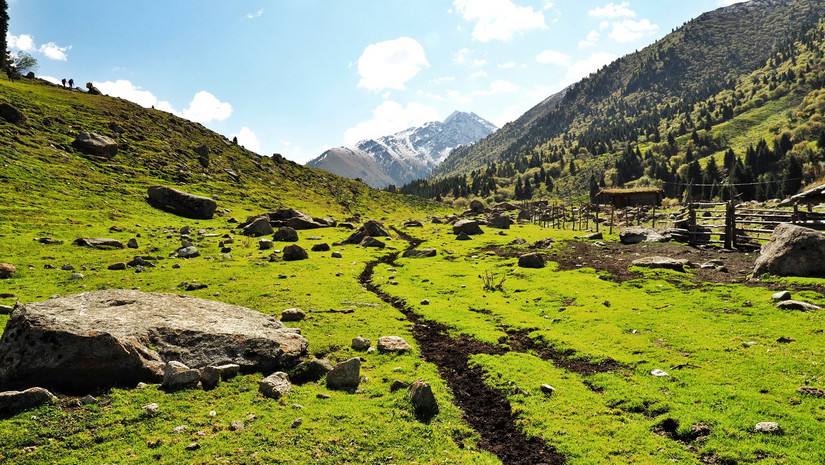 Wusun Ancient Road-the main throat that runs through the Tianshan ...