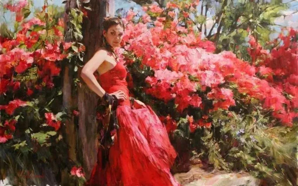 Appreciation of figure works in oil paintings by Russian couple painter ...