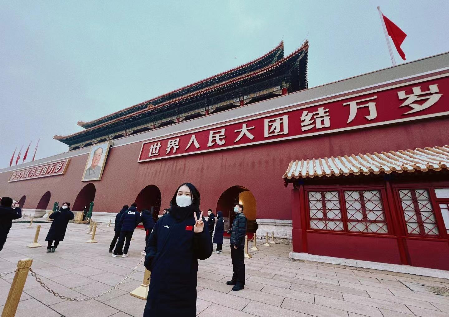 Chinese figure skating naturalization goddess photos!Watch the flag ...