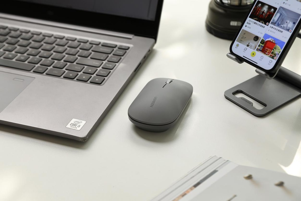 An easy-to-use office mouse: Lvlian MU001 Portable Bluetooth Mouse ...