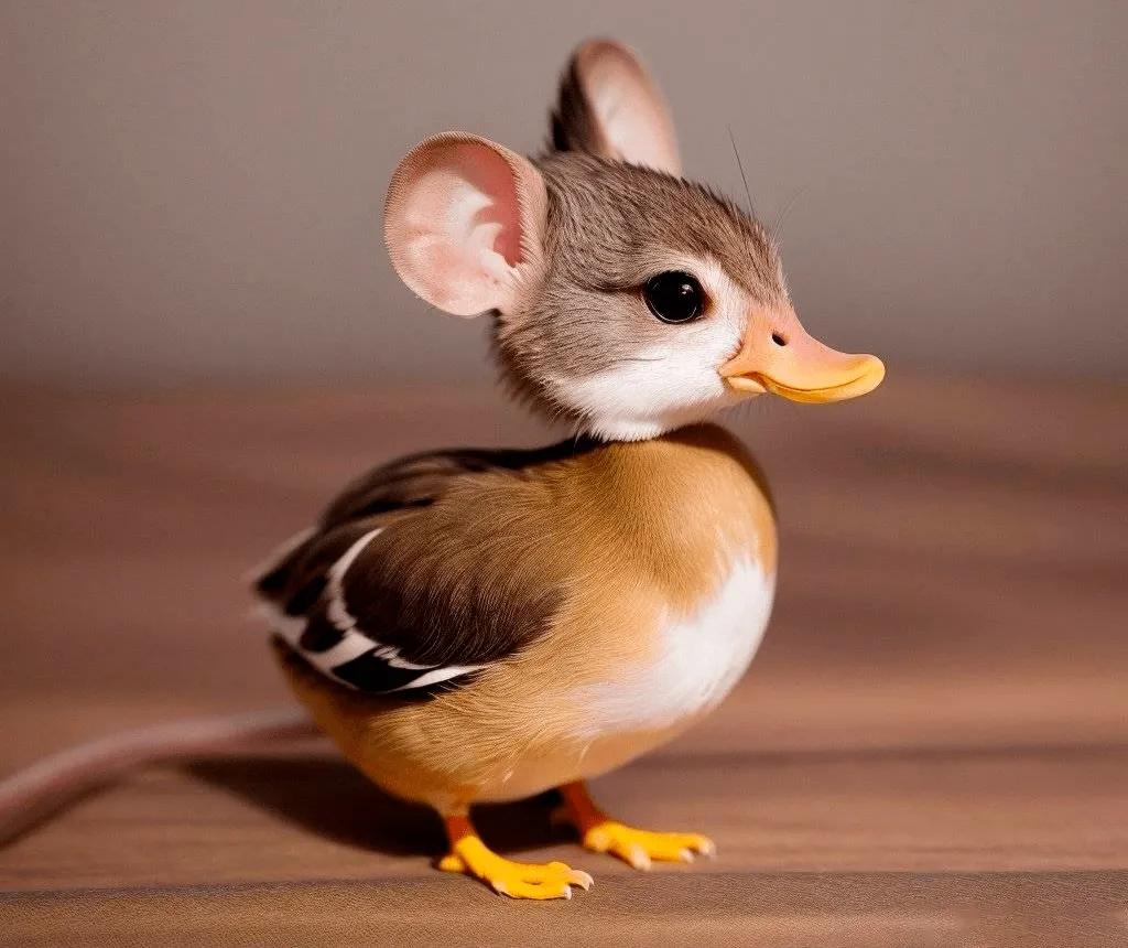 Mouse head—duck neck—rat head, I really want to know where the mouse ...
