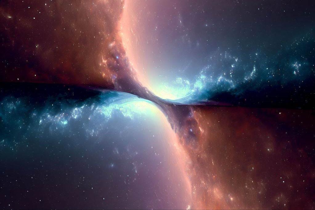 The largest void in the universe, with a diameter equivalent to ...