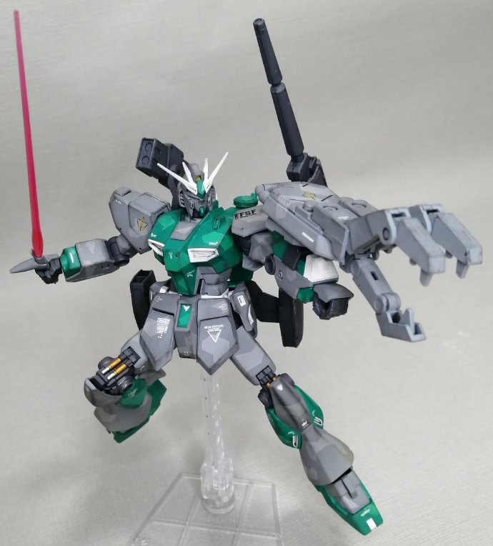 Camouflage painting, ground type EG Bull Gunpla - iNEWS
