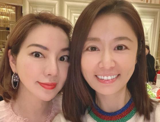 Ruby Lin took a photo with internet celebrities without makeup, her ...