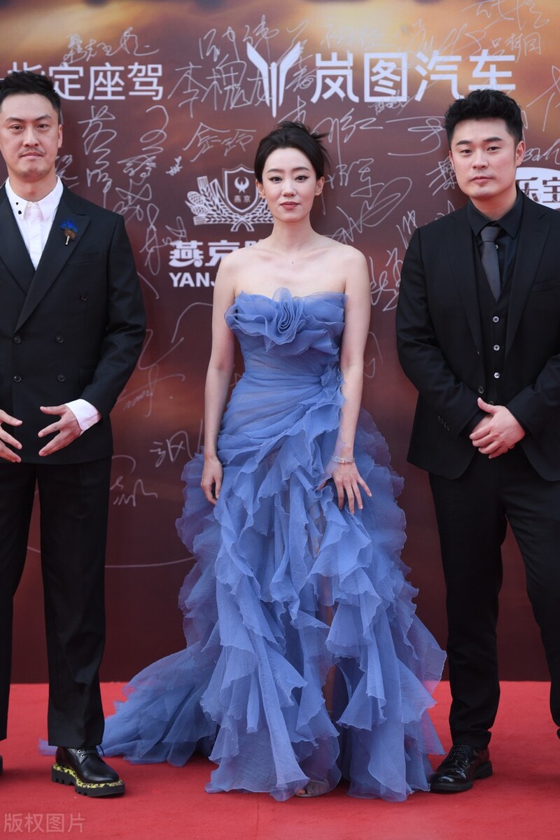 Liu Mintao, Deng Chao, Zhang Xiaofei, Chen He and other stars walked the red carpet, and Tan ...