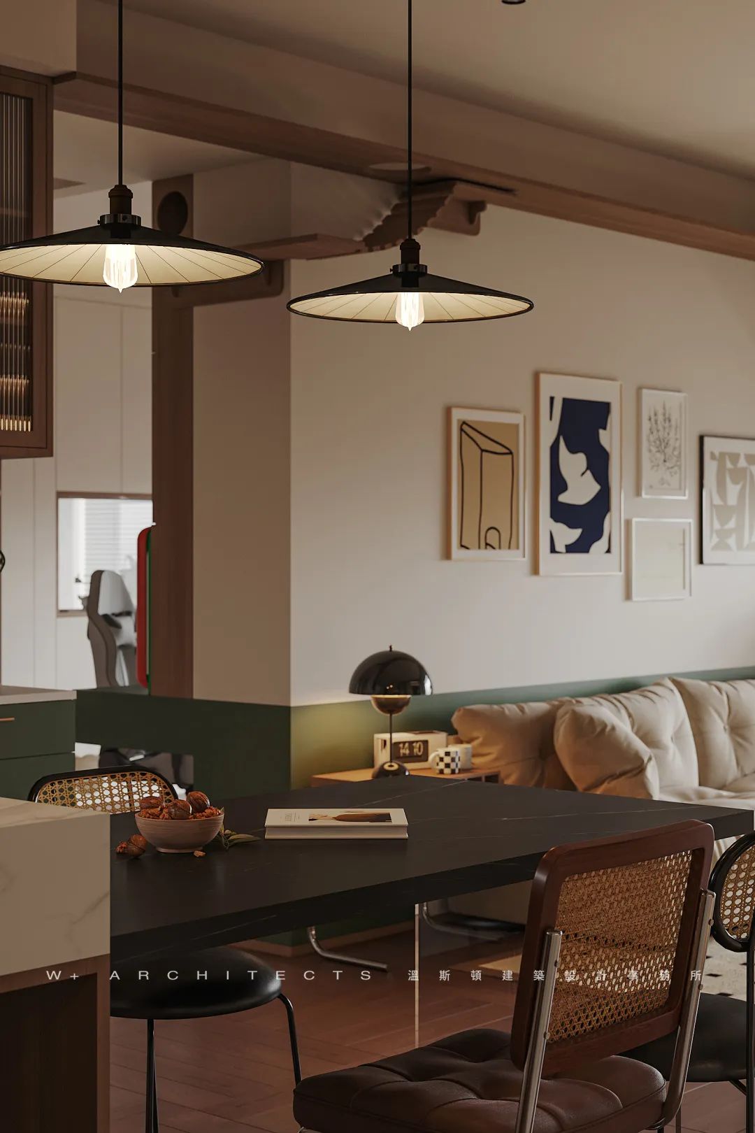 A cinematic retro Nanyang style home, relaxing and comfortable - iNEWS