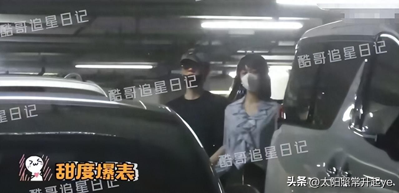 Cohabitation trial marriage! Xu Song hugged his girlfriend's slim waist ...