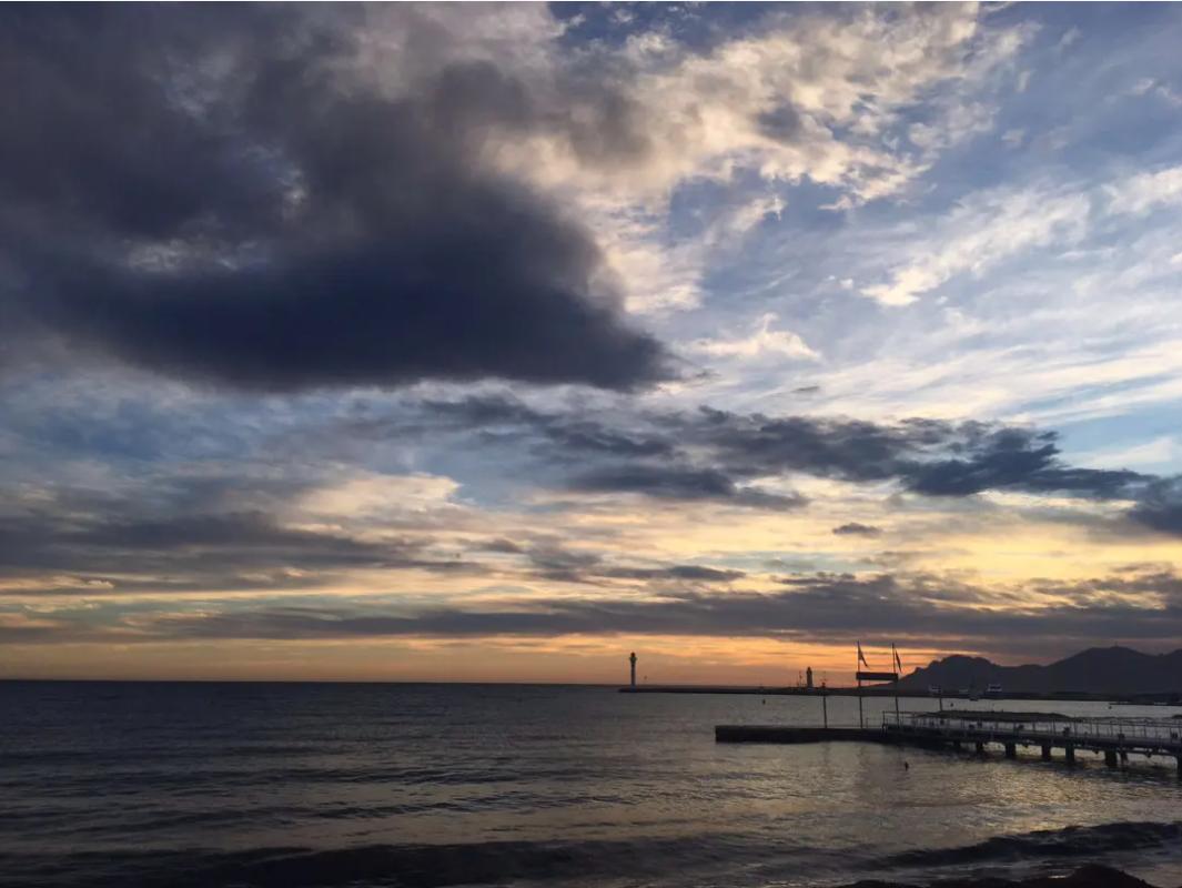 Geographical and environmental characteristics of Nice Beach, as well ...