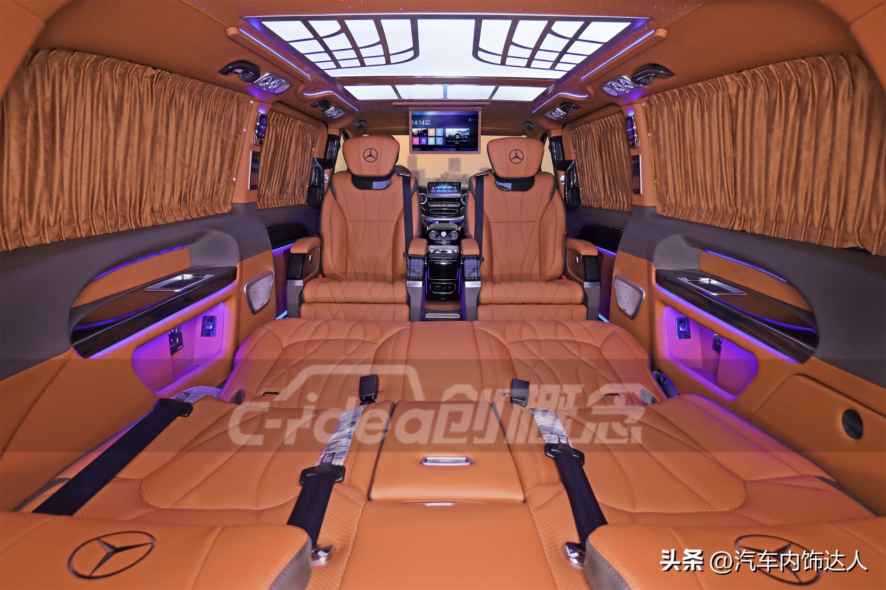 Such an intimate custom modification of Mercedes-Benz Vito is ...