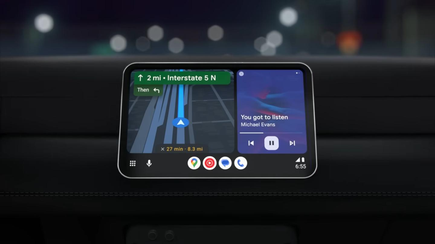Google's split-screen Android Auto revamp is now rolling out - iMedia