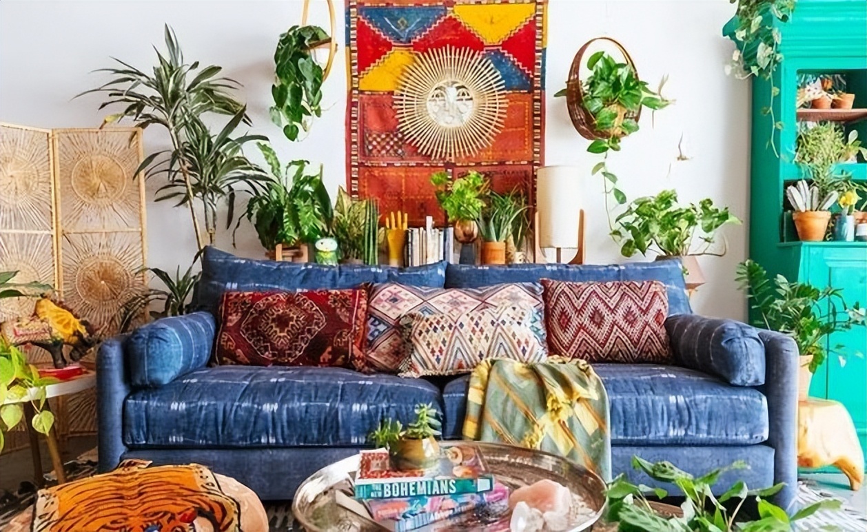 What does bohemian style look like in decoration? How do you like it ...
