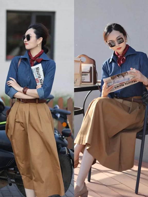 This is the real temperament outfit! Master these 3 key points in ...