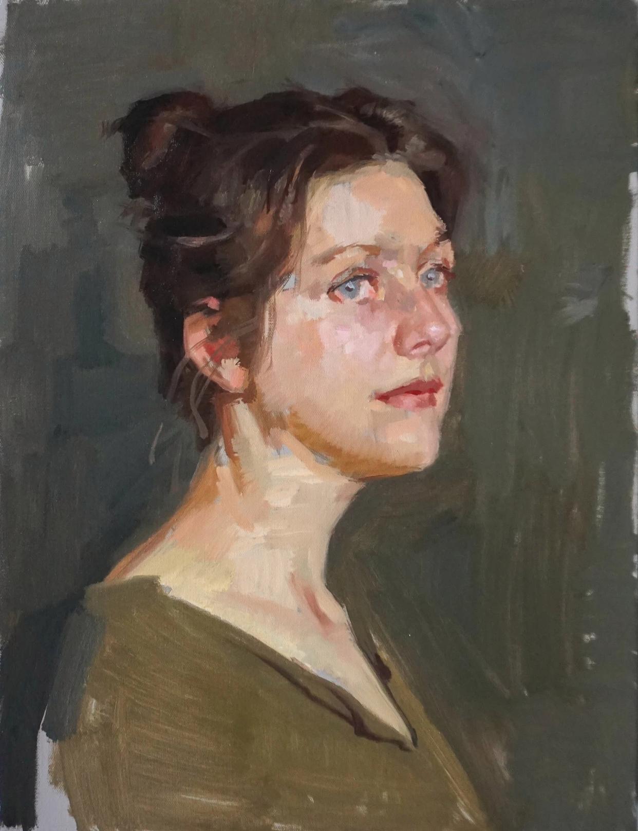 Sure enough, he is a master of oil painting, Kerry Dunn's oil painting ...