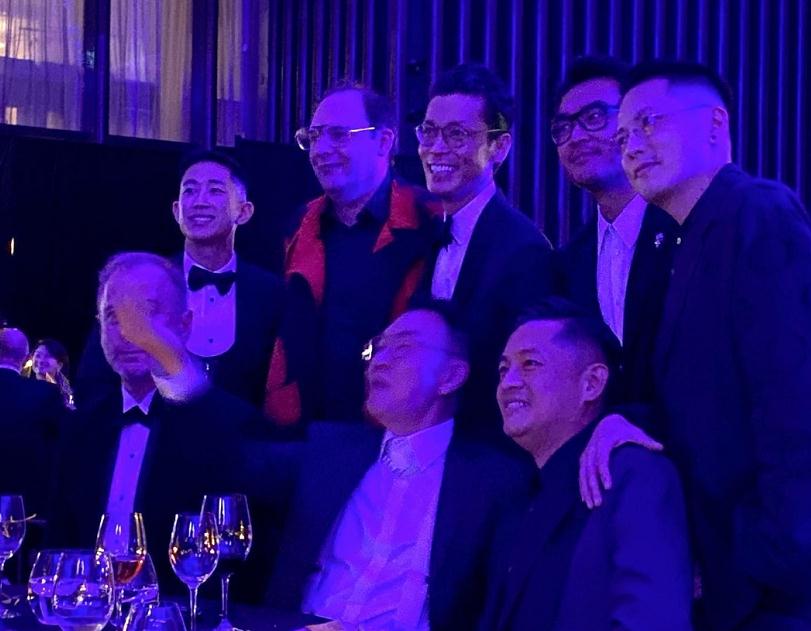 Rong Wenwei, Zheng Zhigang, Donnie Yen and his wife attended the art ...