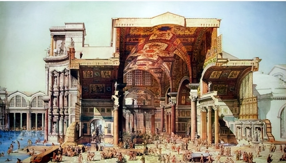 How did the baths in ancient Rome, as social and leisure places, affect ...