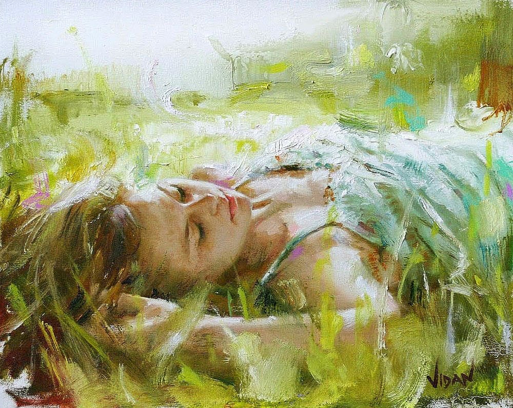 Artist Vittorio Vidan Danjelico - Portrait of a Beautiful Stranger - iNEWS