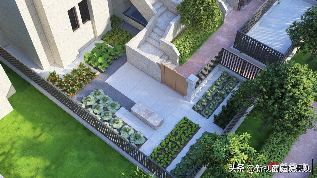 249㎡Modern style garden design plan sharing-simple and comfortable - iNEWS