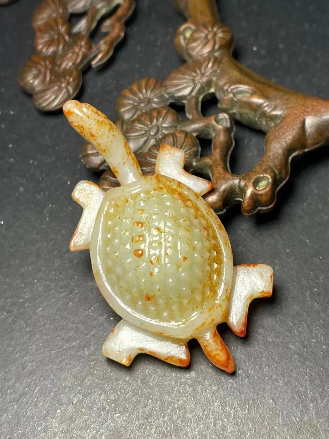 Hetian jade longevity turtle jade - iNEWS