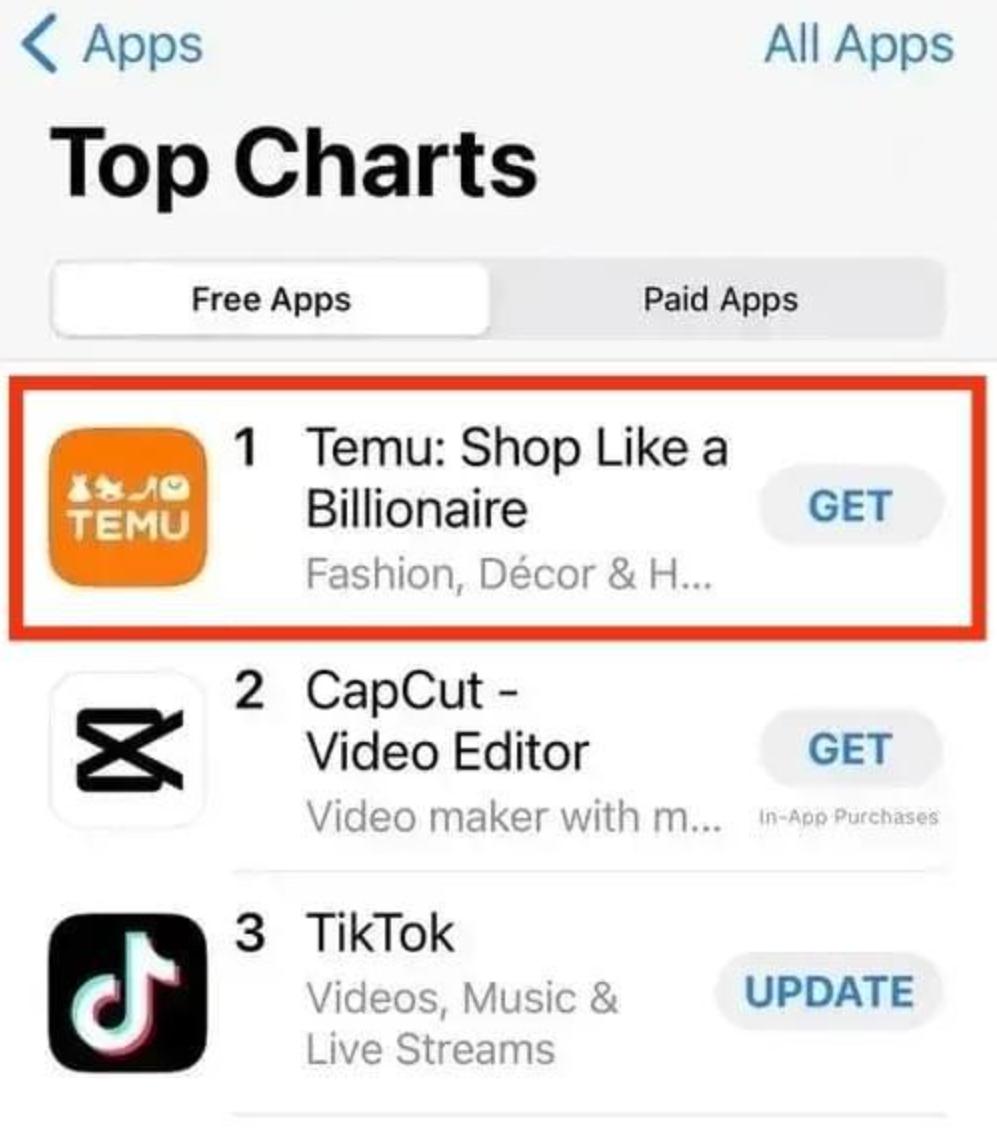 Chinese apps dominate the US charts - iMedia