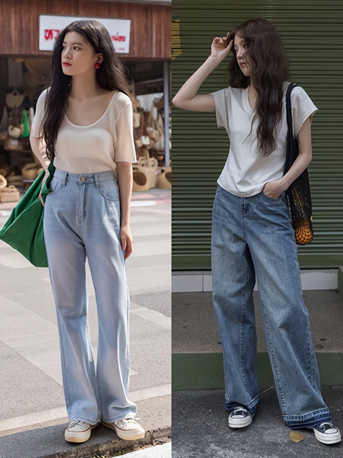 Stop wearing dresses! It is really fashionable to wear "jeans", classic ...