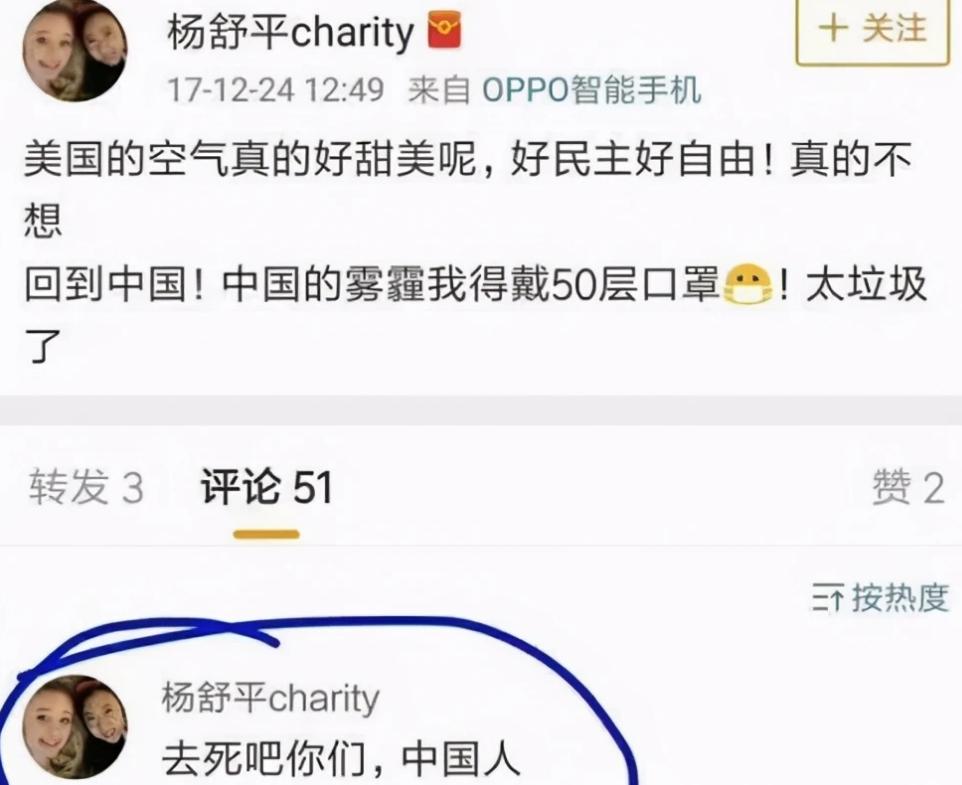 In 2017, Yang Shuping, a Chinese student studying abroad, publicly ...