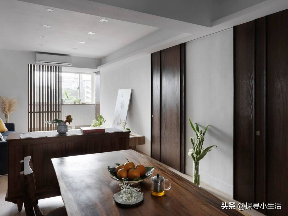 4 kinds of wooden grille designs greatly improve the texture of the ...