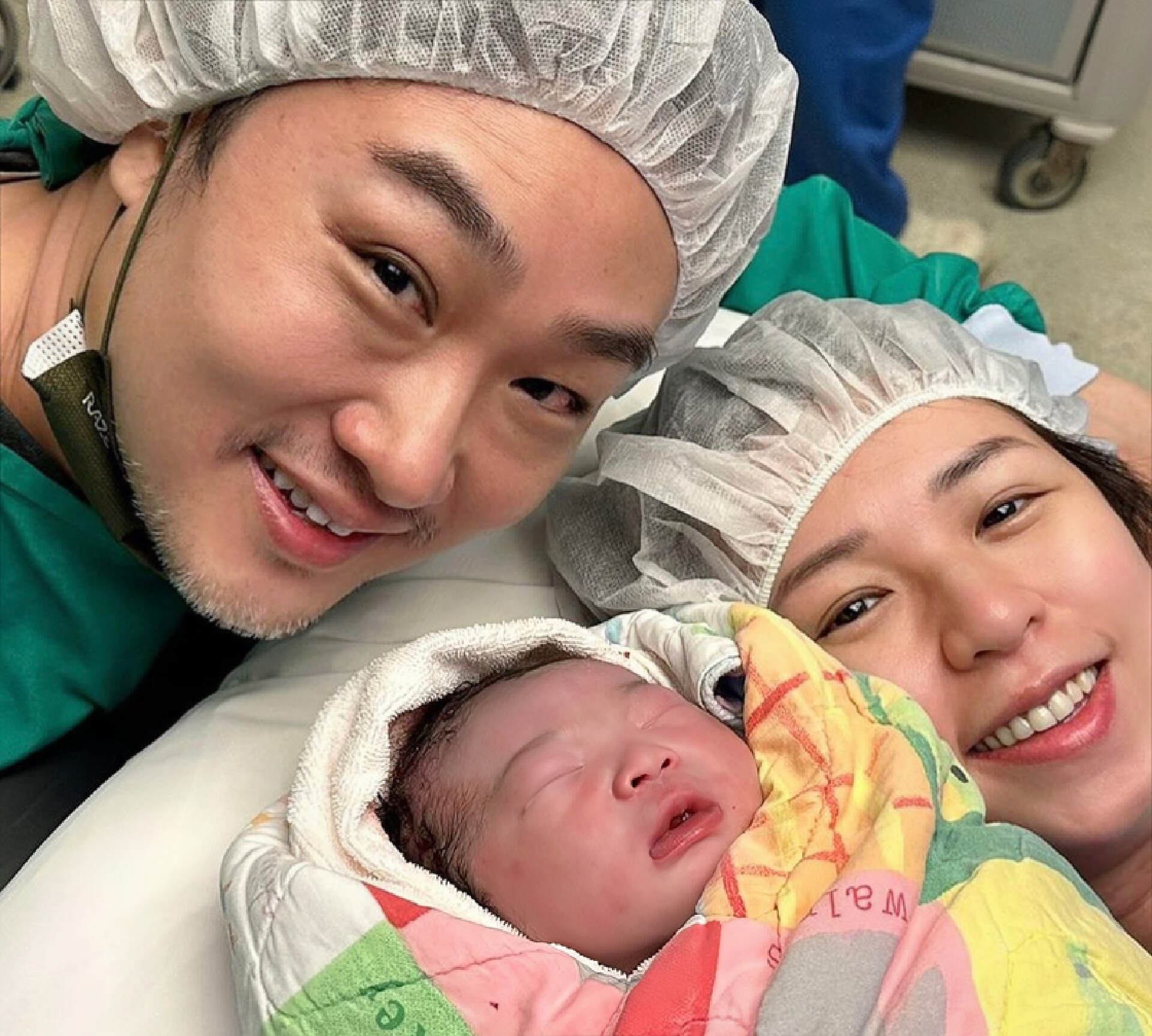 9-pound baby born by Caesarean section! Well-known TVB actress ...
