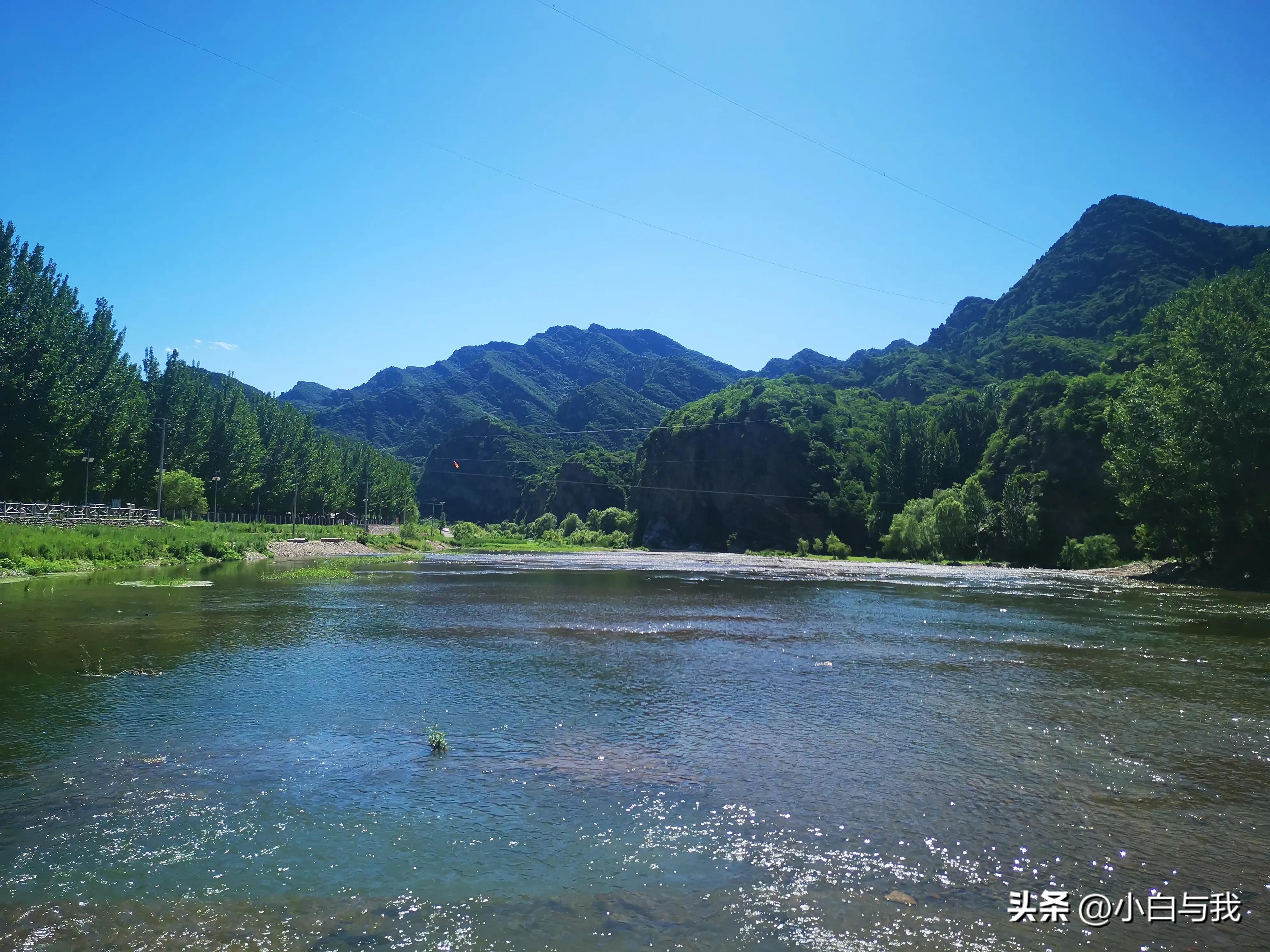A beautiful small mountain village in Huairou, Beijing, not only ...