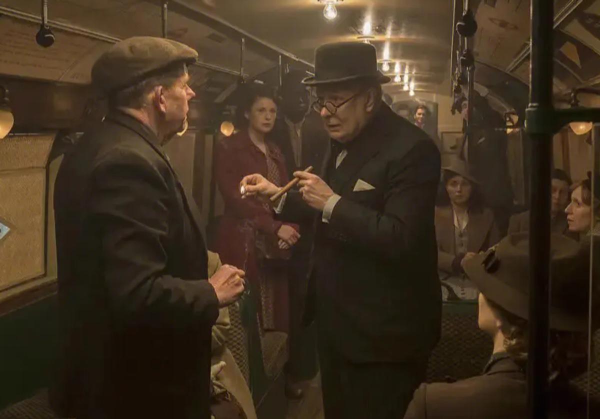 How Churchill led the people to victory in "The Darkest Hour" released ...