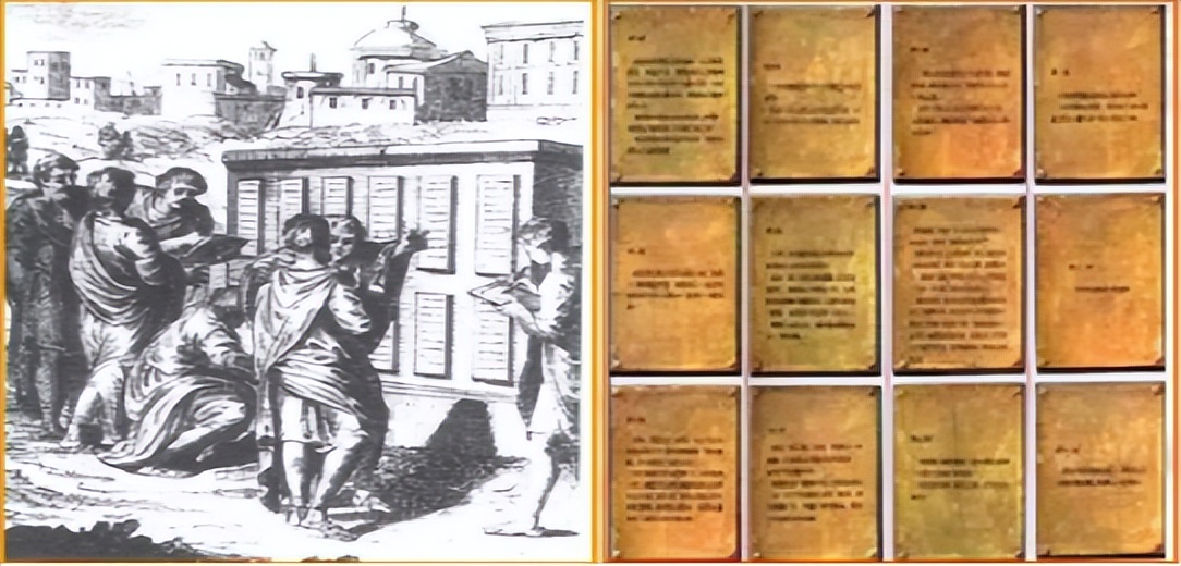 During the formulation of the Twelve Tables Law, was it affected by the ...