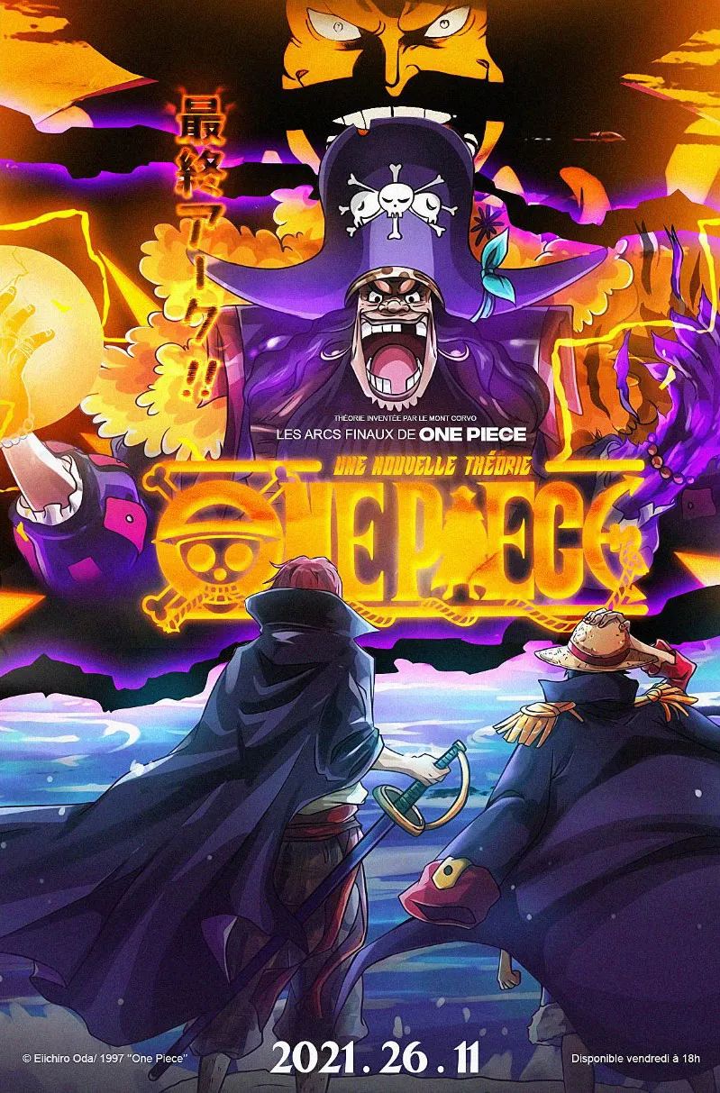 Luffy vs Blackbeard, Dragon vs Im! Master draws the movie-style poster ...