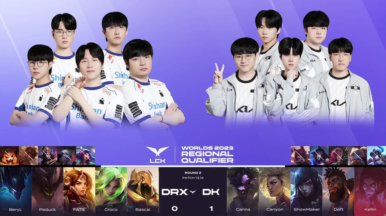 The power of the LCK champion starts, Deft becomes the god of war in ...