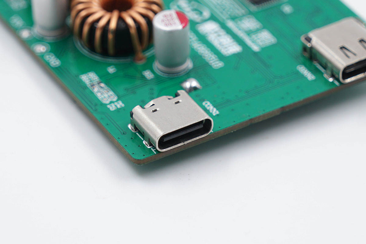 Two chips handle the fast charging function of the docking station, and ...