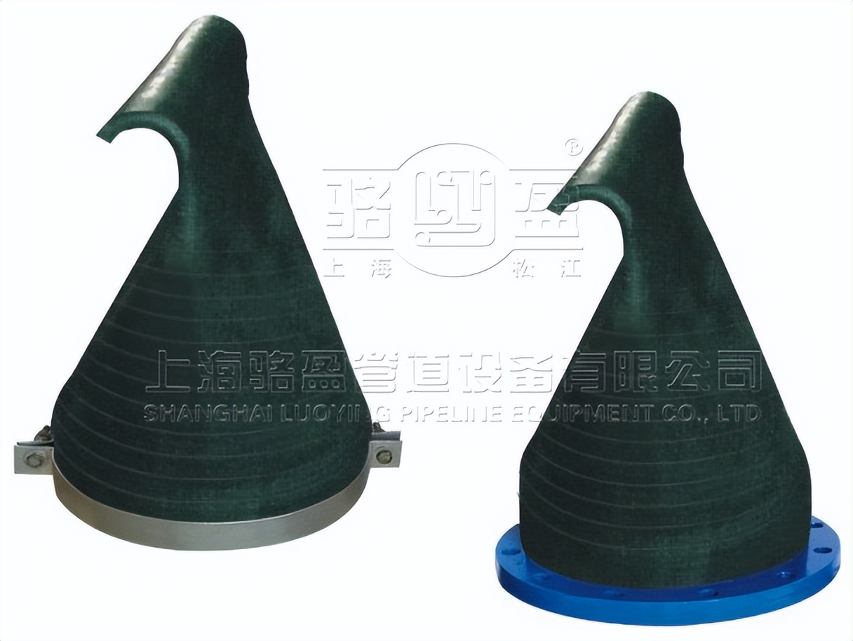 The duckbill valve is called a green maintenance-free one-way valve ...