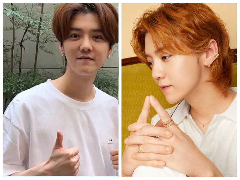 Luhan appeared for the first time after dating with his girlfriend, he ...