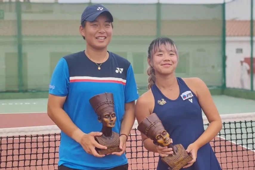 Hongjindi Xiaohua Bai Zhuoxuan shines in the ITF professional arena - iNEWS