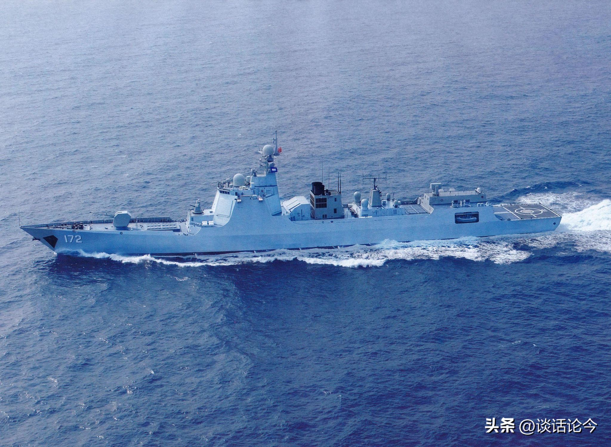 As soon as the 055 ship and the 075 ship come out, there is no suspense ...