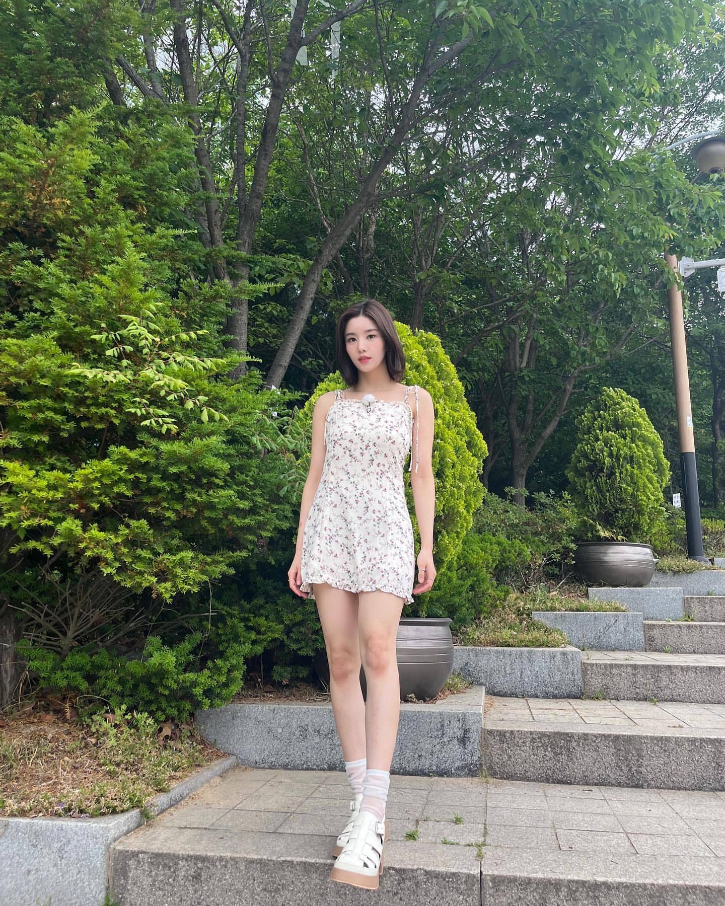 27-year-old South Korean actress, Kwon Eun-fei has a beautiful photo ...