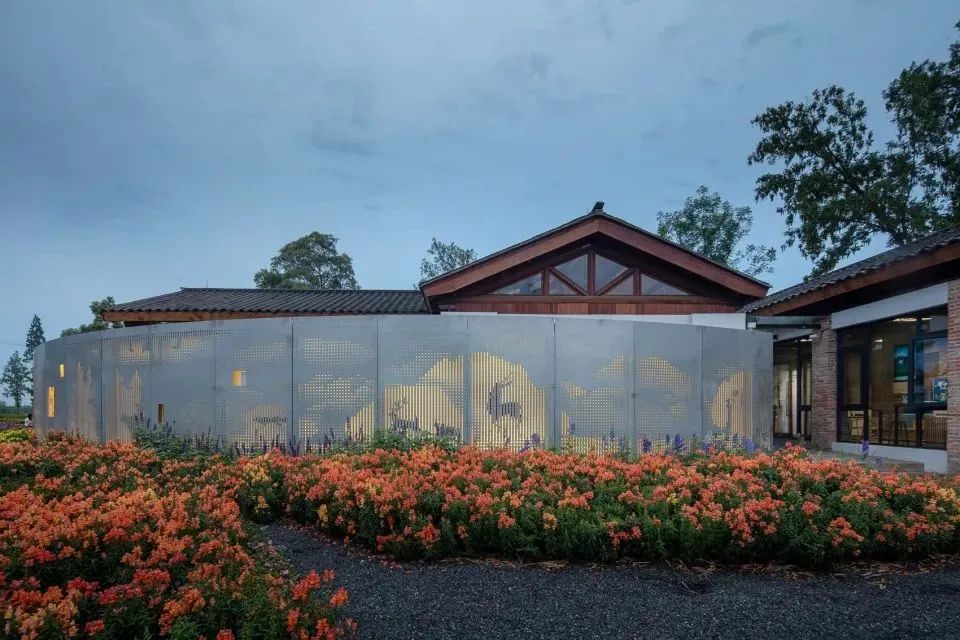 13 rural buildings with different functions, this kind of design has ...