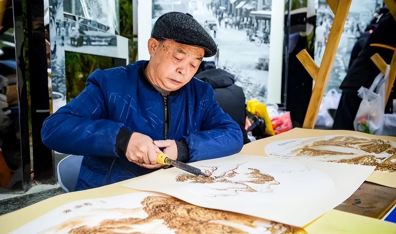 Art China - Chen Guoliang Pyrography Art Exhibition - iNEWS