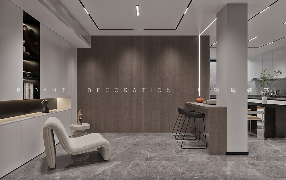 300㎡ modern style decoration case - iNEWS