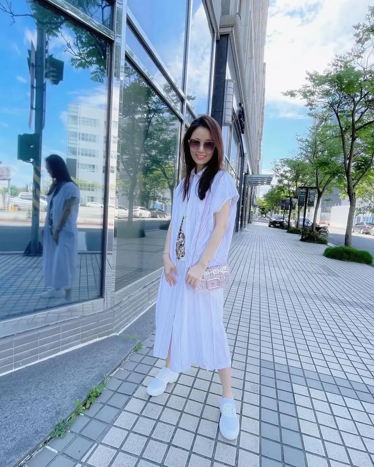 Lin Xinru's recent photos were exposed, her state was amazing, and her ...