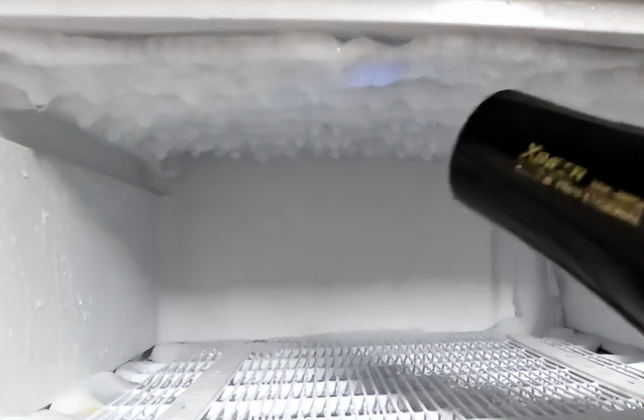 Don't shovel the freezer if it's too thick. I'll teach you a trick. The ...