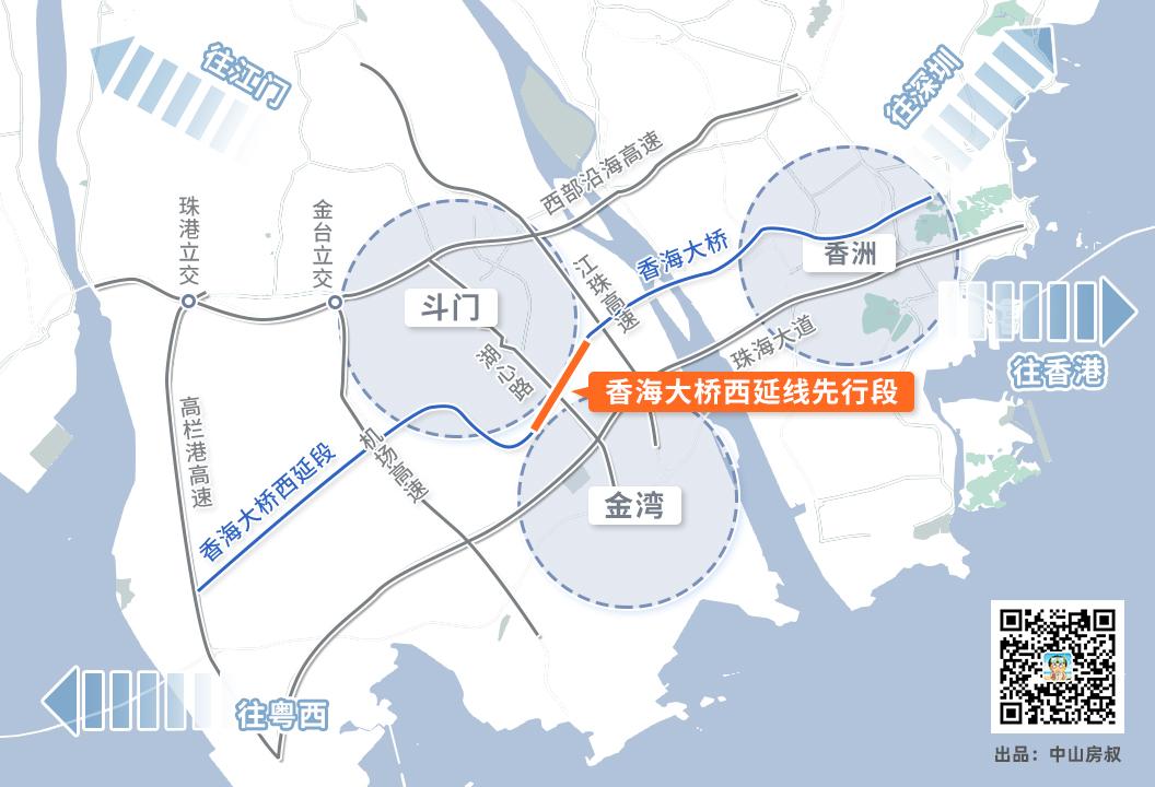 Xianghai Bridge officially opened to traffic!Doumen⇋Xiangzhou, closer ...