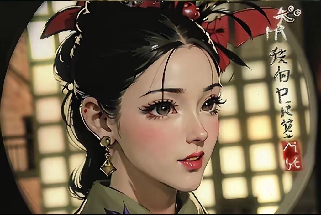 The characters in "The Legend of Zhen Huan" drawn by AI are actually ...