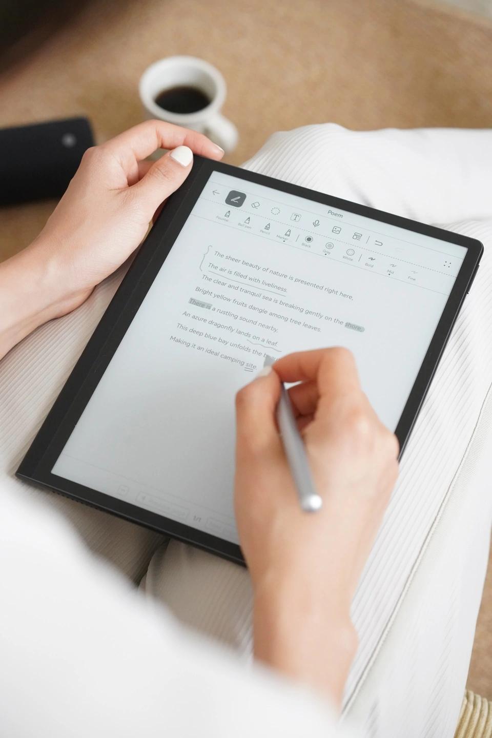 In the era of fragmented information, Huawei Ink Tablet helped me ...